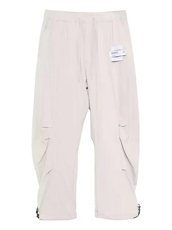 MUSIUM DIV. Logo-patch Trousers - Neutrals