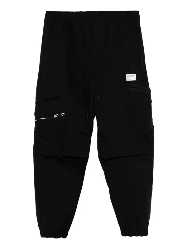 MUSIUM DIV. Logo-patch Trousers - Black