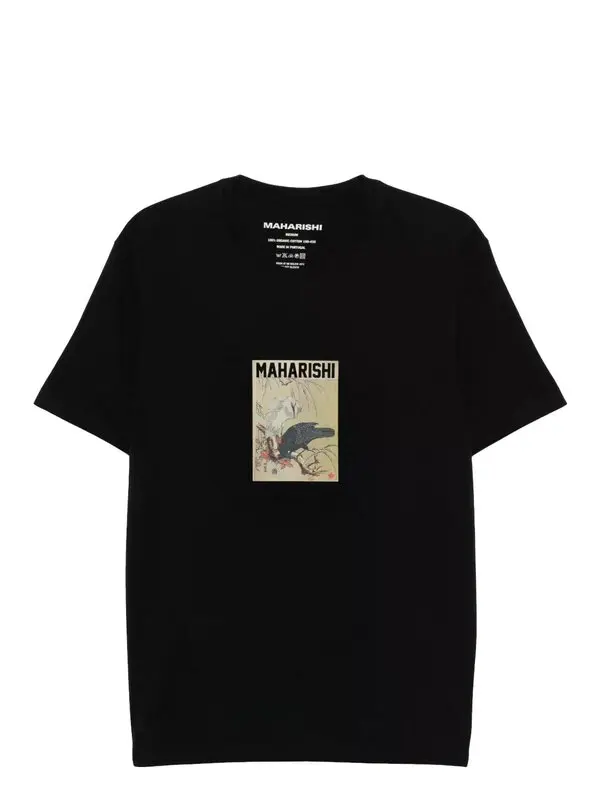 MAHARISHI Logo-print T-shirt - Black