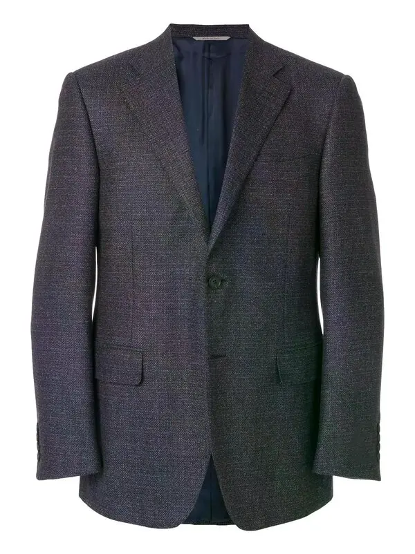 Canali Single Breasted Blazer - Blue