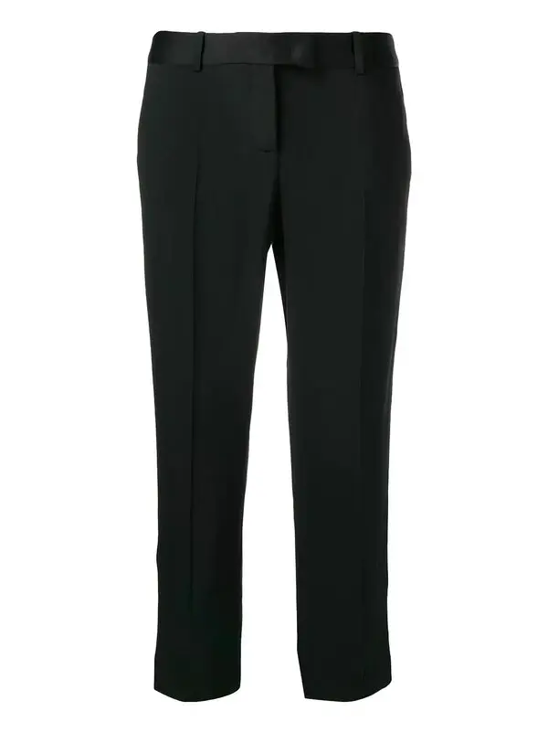 Ermanno Scervino Cropped Trousers - Black