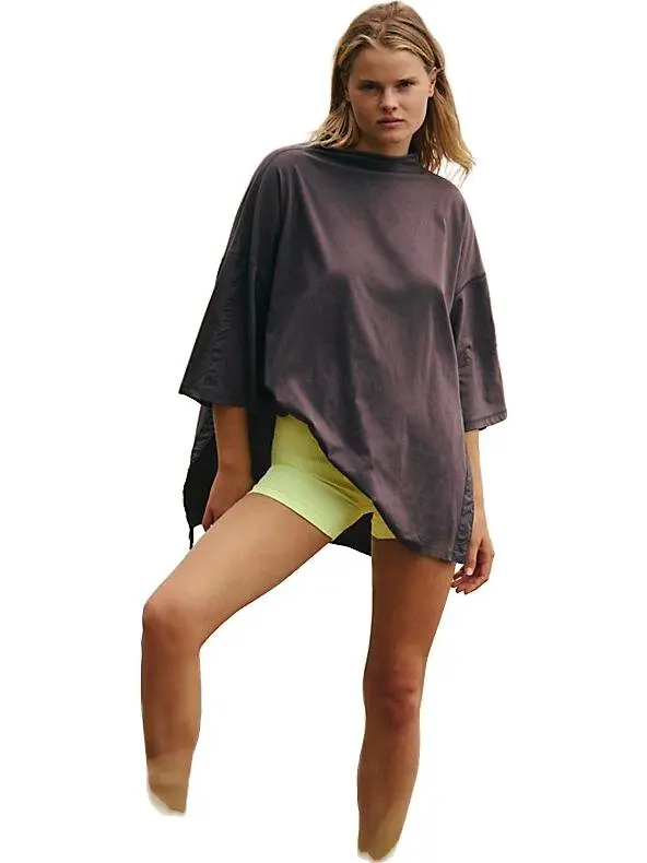 Free People Throw Over Tunic - Gunmetal