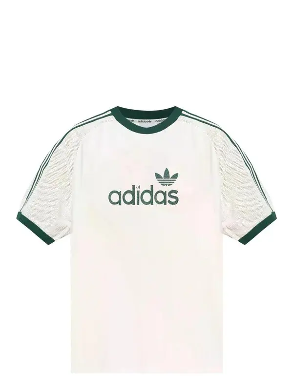 Adidas Mesh-panel T-shirt - White