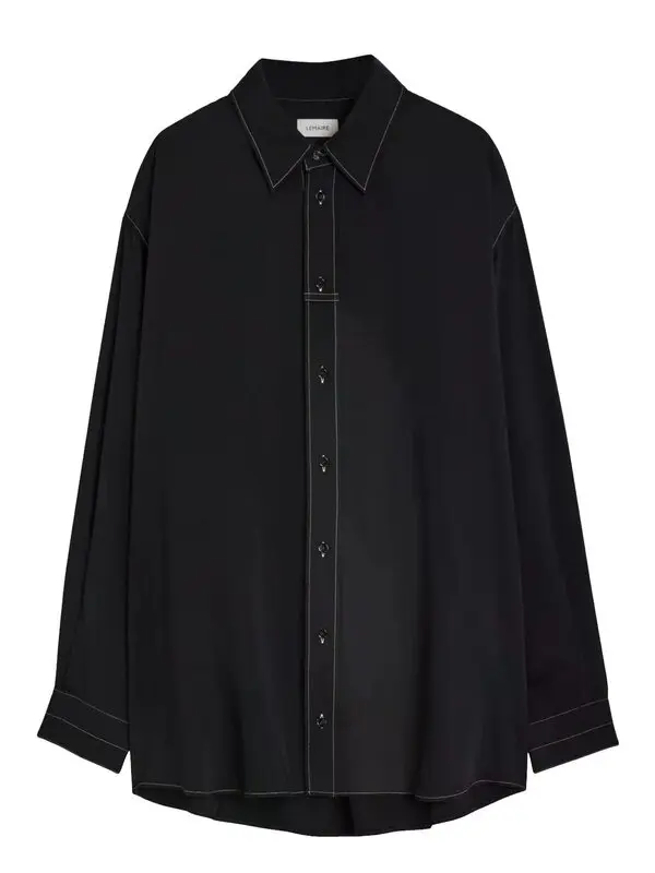 LEMAIRE Loop Shirt - Black