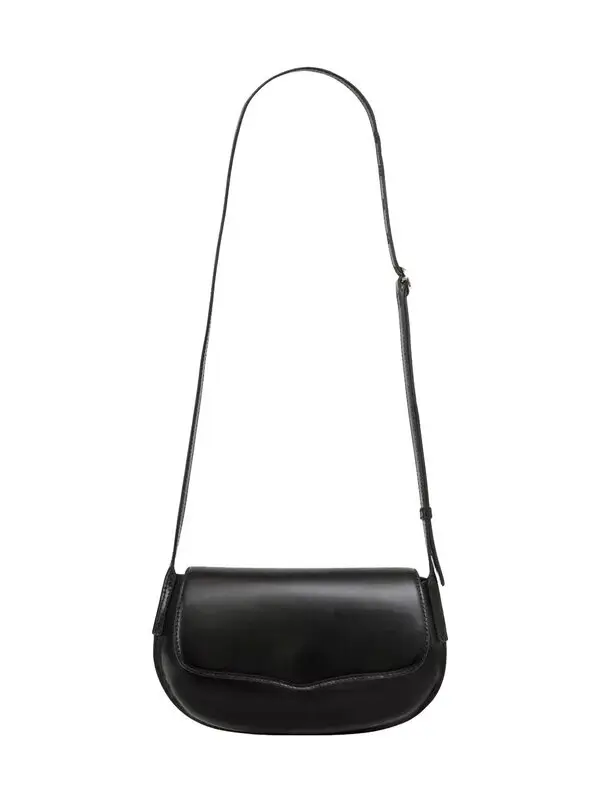 LEMAIRE Belly Shoulder Bag - Black