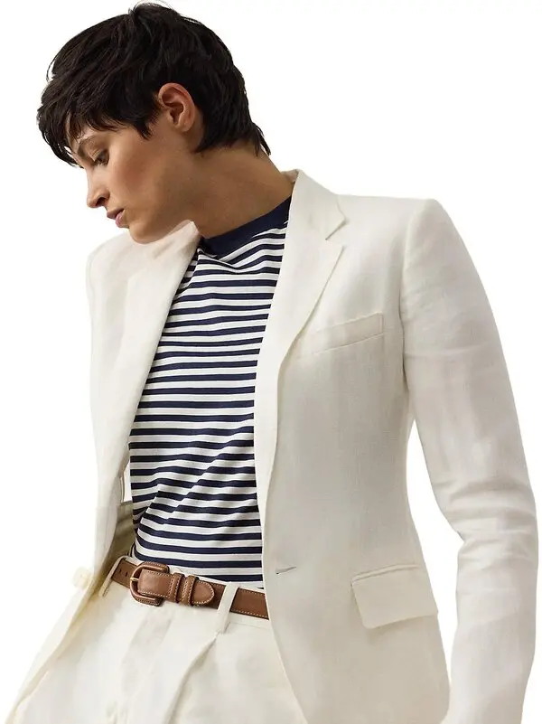 Ralph Lauren Parker Linen Jacket - Cream