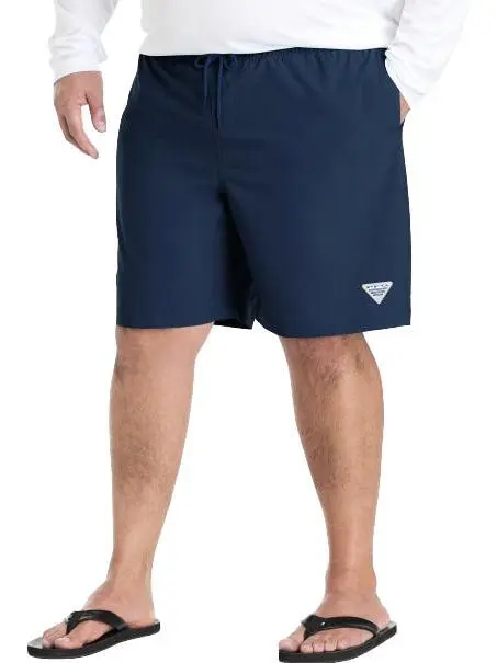 Columbia Pfg Rambler Solid Swim Trunks - Collegiate Navy