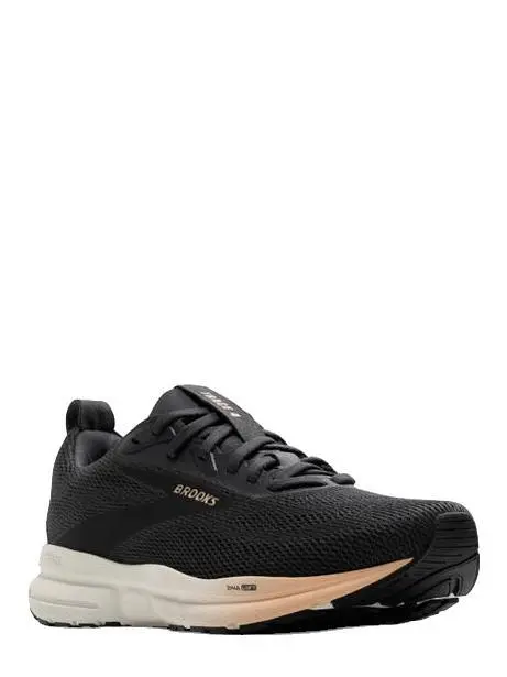 Brooks Trace 4 Running Shoe - Ebony/ Black/ Almond