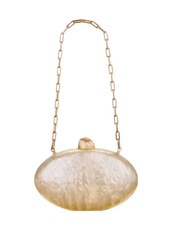 Cult Gaia Eviana Clutch - Ivory
