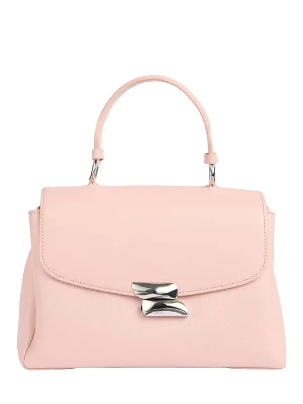 LK BENNETT Darcie Leather Top Handle Bag - Pink