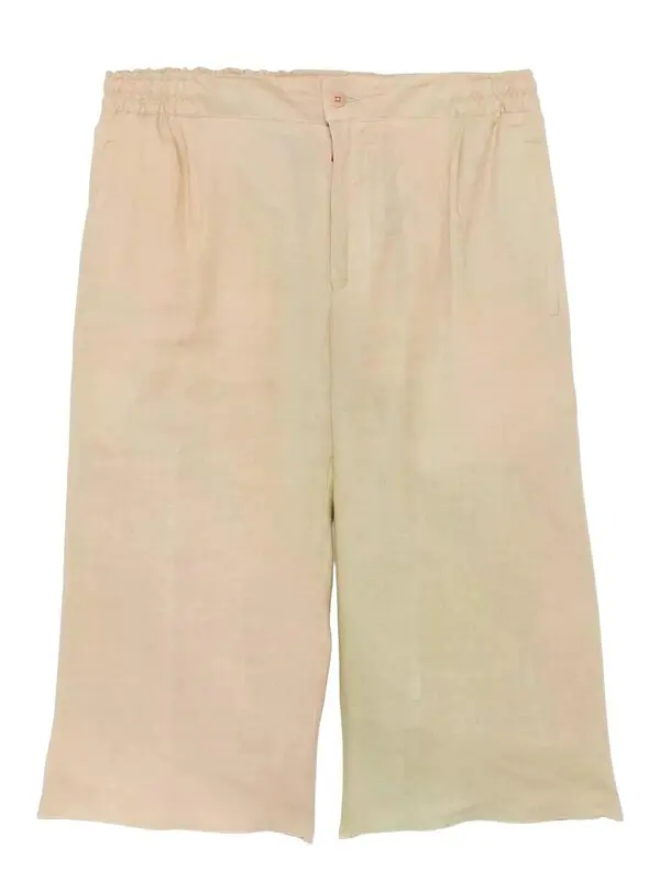 Kiton Linen Shorts - Neutrals