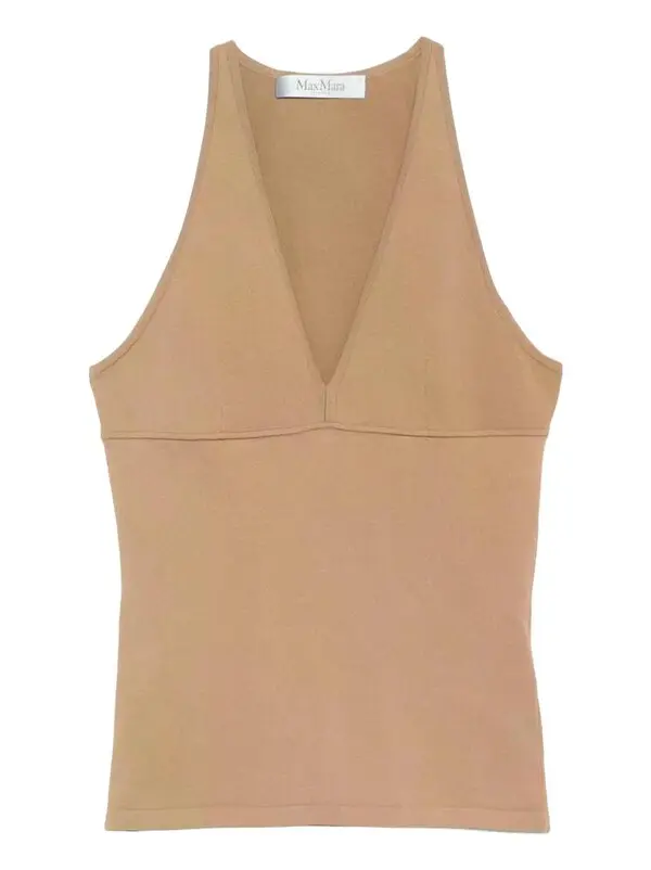 Max Mara Armida Tank Top - Brown