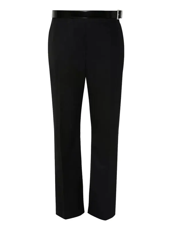 Prada Gabardine Trousers - Black