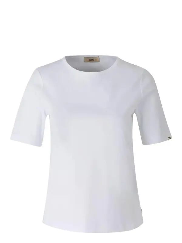Herno Structured Short-sleeve Top - White