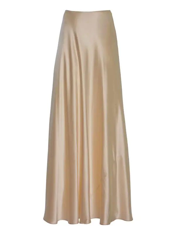 HEIRLOME Antonia Silk Skirt - Neutral