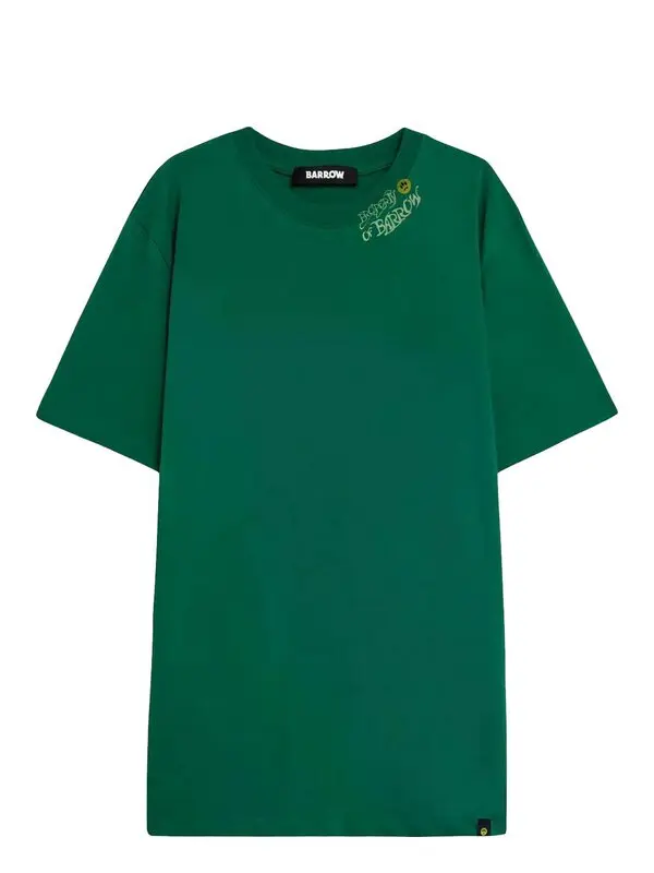 BARROW Graphic-print T-shirt - Green