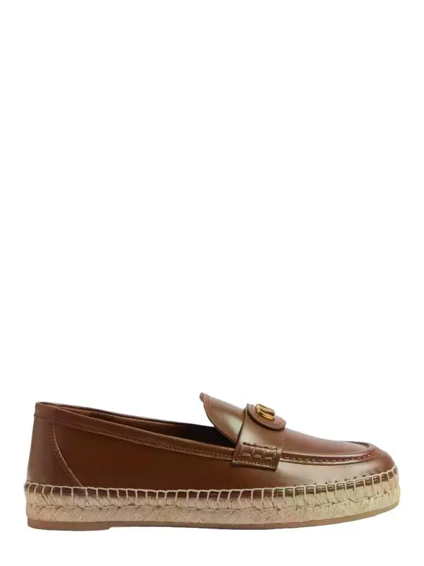 Valentino Garavani Vlogo Signature Loafers - Brown