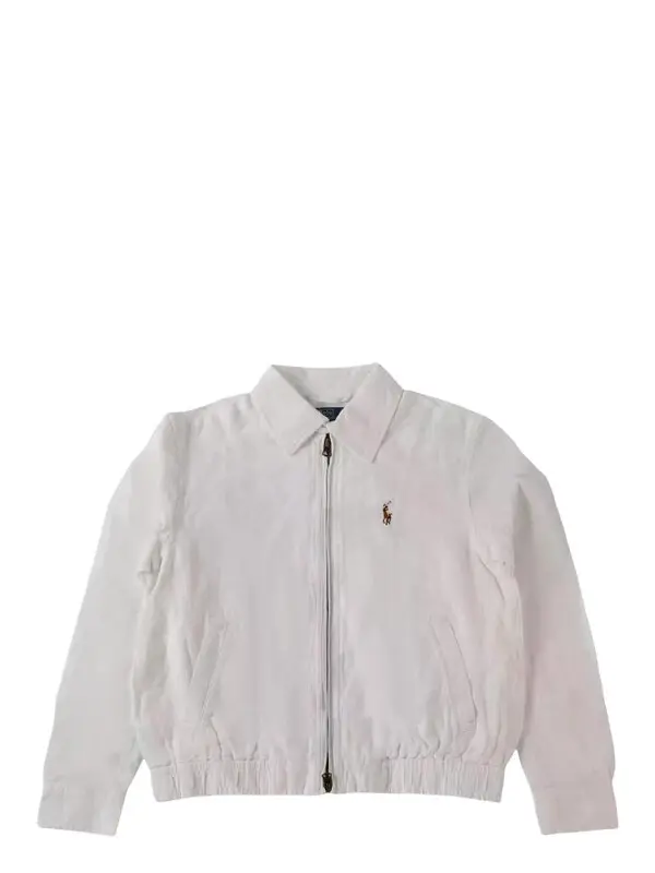 Polo Ralph Lauren Logo Bomber Jacket - White
