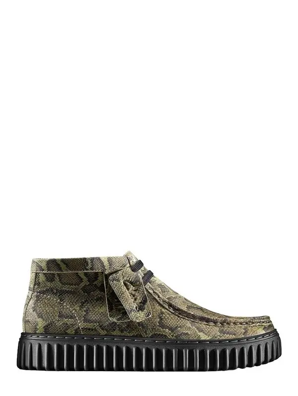 Clarks Torhill Hi Martine Rose - Green Snake