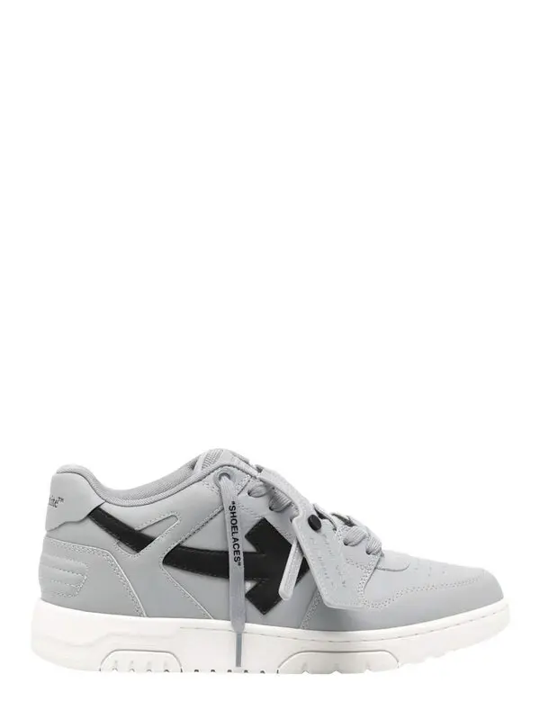 Off-White Out Of Office Ooo Low-top Sneakers - Grey/black