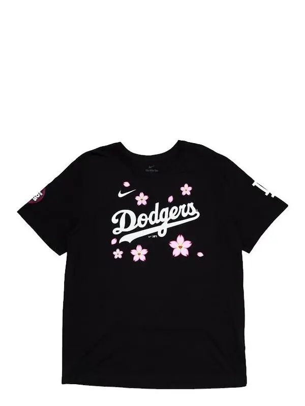 Nike X Takashi Murakami X Mlb World Tour Tokyo Series 2025 Shohei Ohtani Dodgers S/s Tee - Black