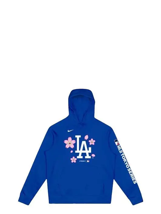 Nike X Takashi Murakami X Mlb World Tour Tokyo Series 2025 Dodgers Hoodie - Blue