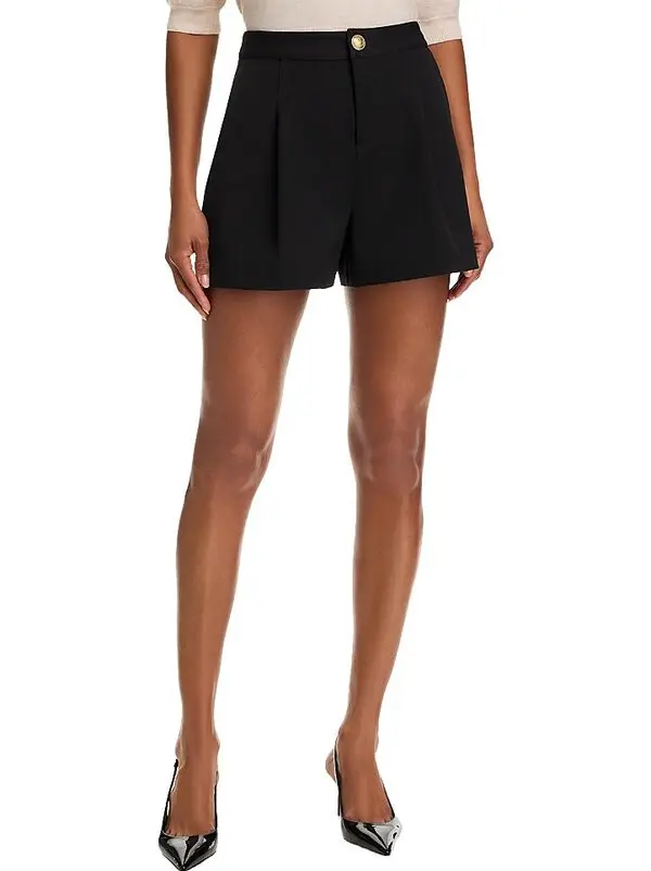 L'Agence Saige Safari Shorts - Black