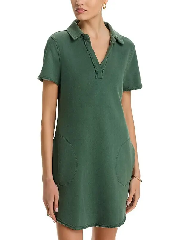 Tommy Bahama Marina Del Mar Mini Shirt Dress - Dark Jade