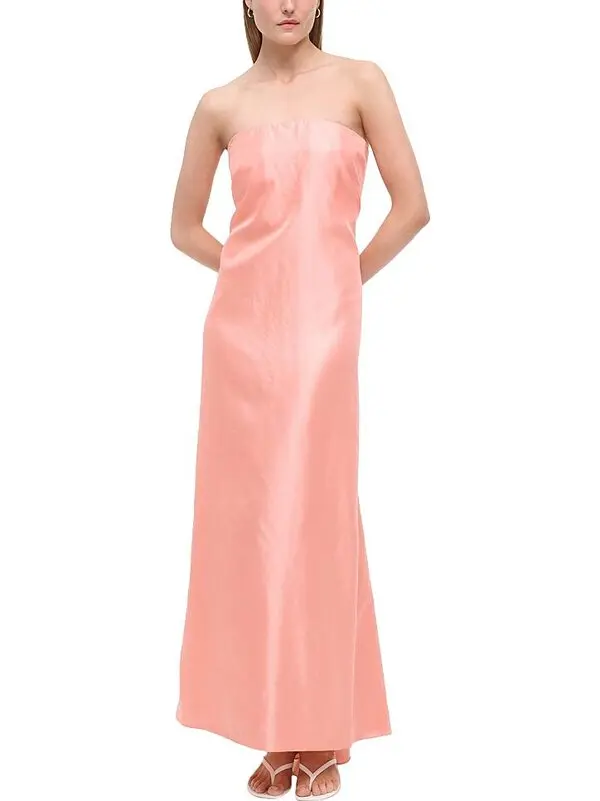 Staud Tullio Silk Gown - Carnation