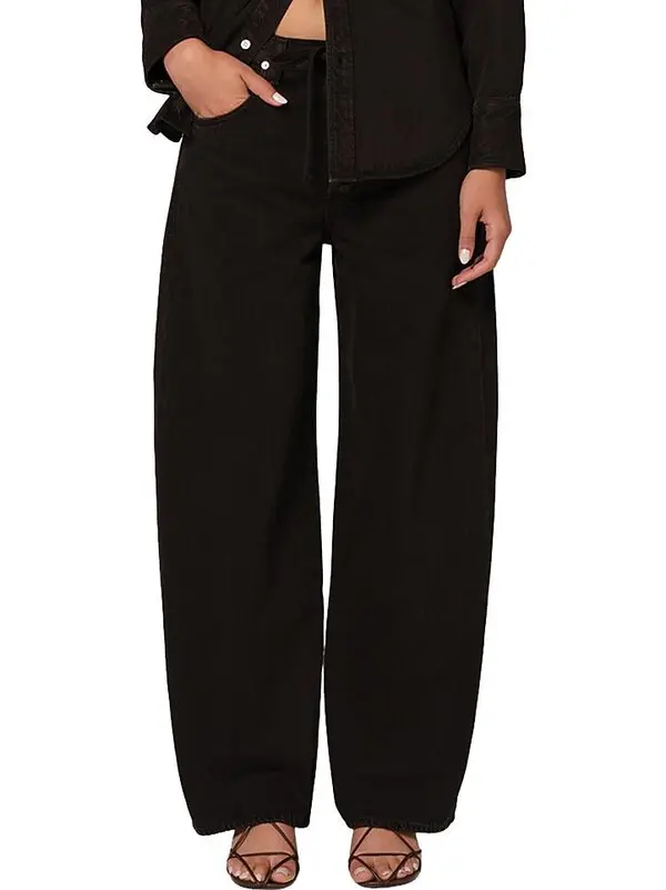 Citizens Of Humanity Brynn High Rise Wide Leg Jeans - Carob