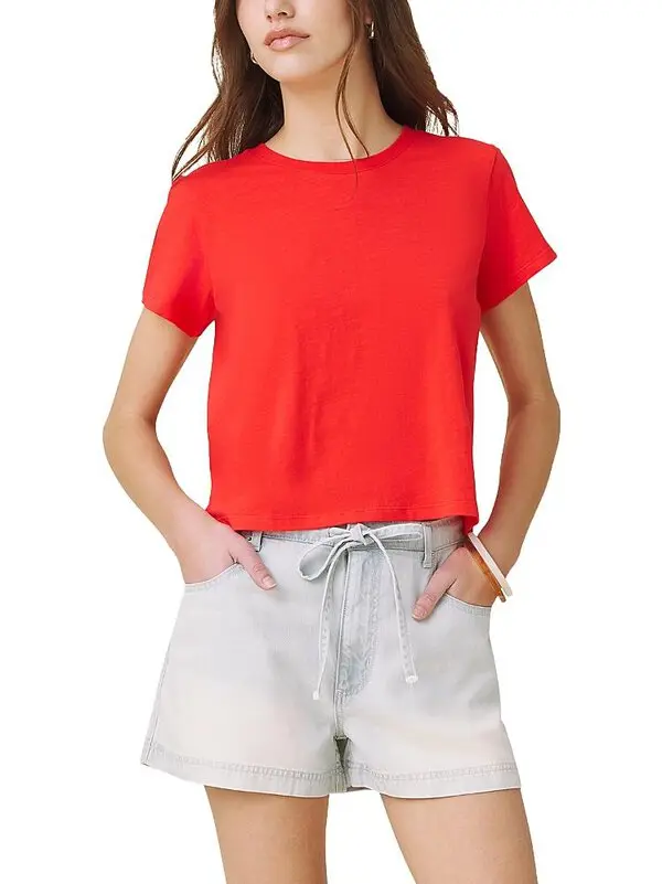 Splendid Louisa Short Sleeve Tee - Firework