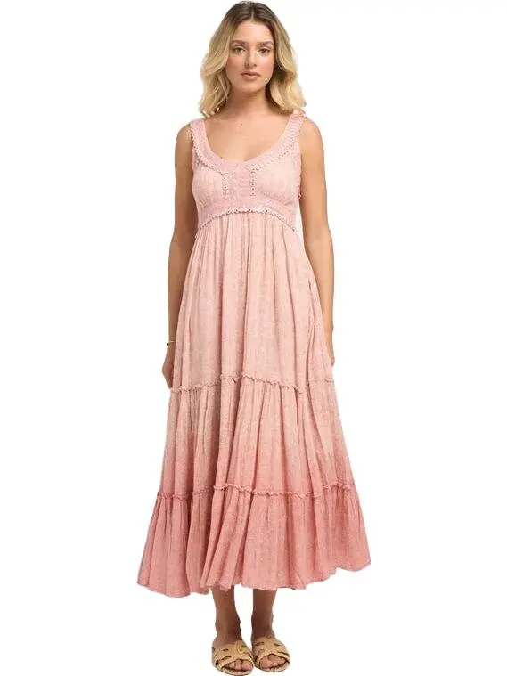 GUADALUPE DESIGN Lotus Dress - Pink