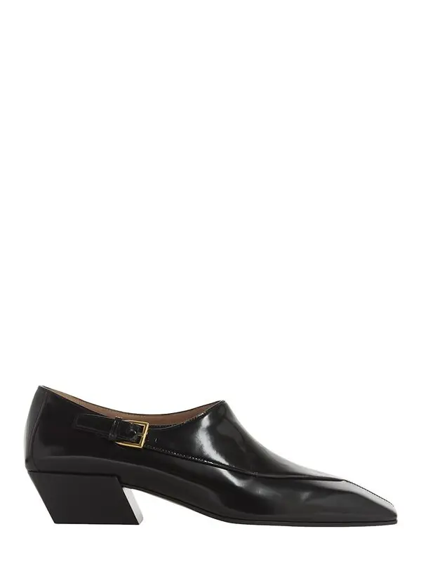 Bottega Veneta Okinawa Leather Loafers - Black
