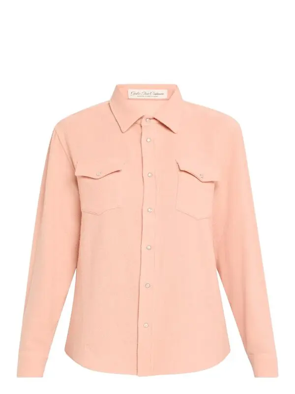GOD'S TRUE CASHMERE Button-down Shirt - Red