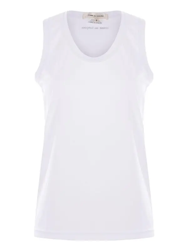 Comme Des Garçons Comme Des Garã§ons Sleeveless Tank - White