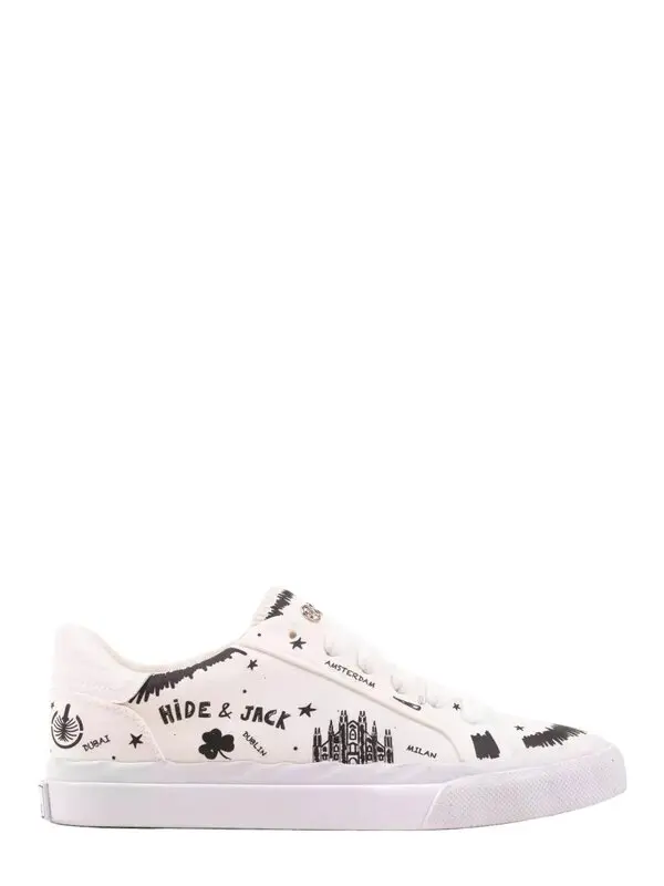 HIDE&JACK Toby Graphic Sneakers - White
