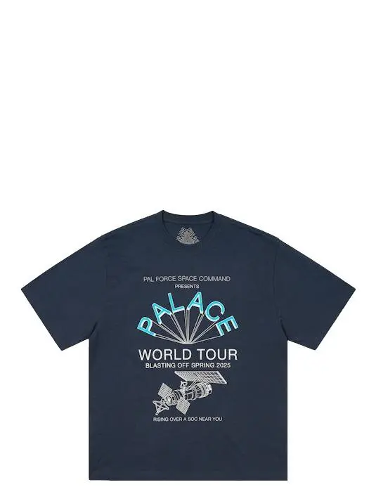 PALACE World Tour T-shirt - Navy Blue
