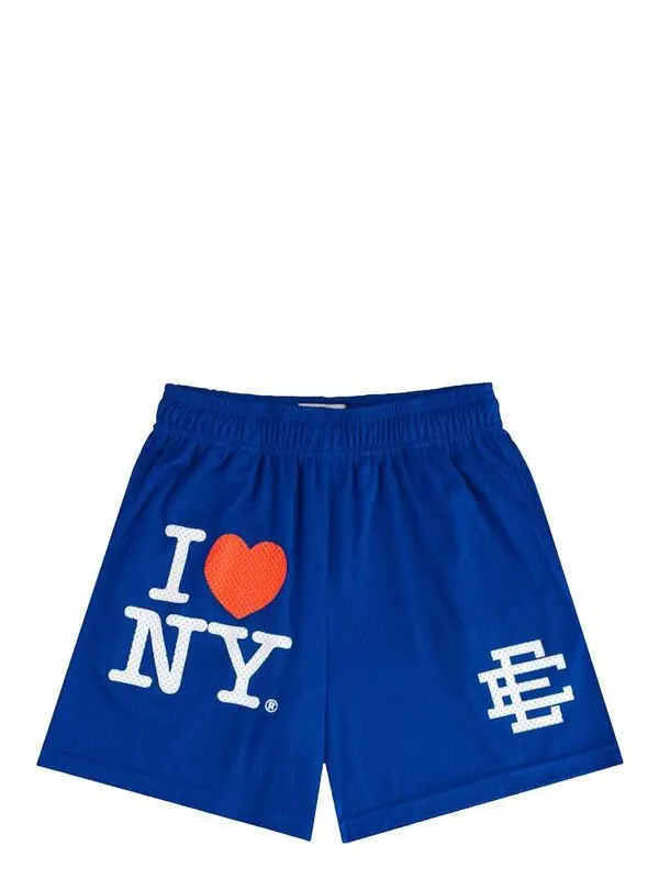ERIC EMANUEL Ee I Love New York Short - Royal Blue/white