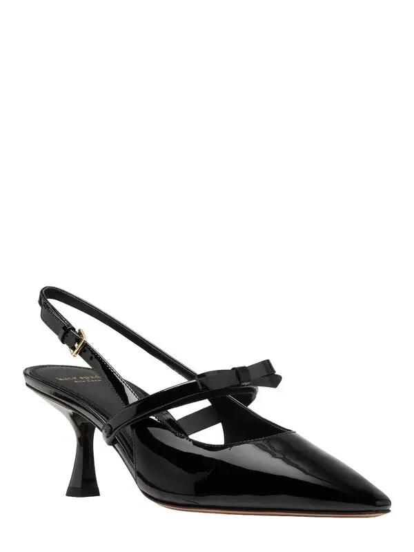 Kate Spade New York Carolina Slingback Pumps - Black