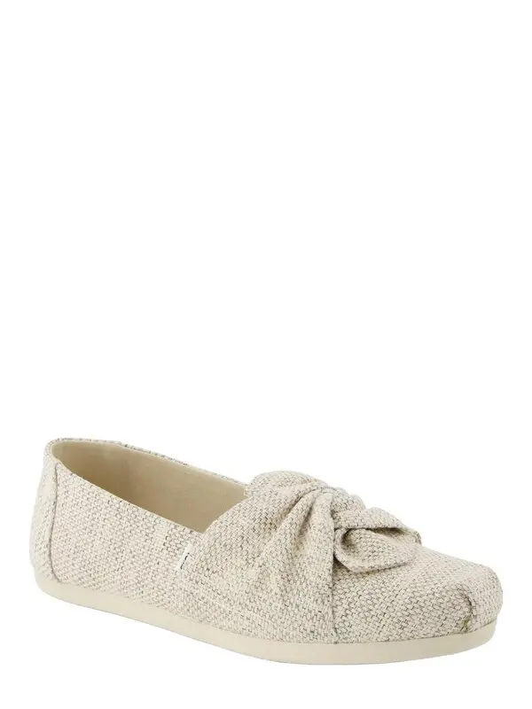 Toms Alpargata Classic Slip-on - Fog Beachside Woven