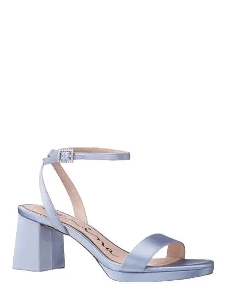 Nina Bergen Ankle Strap Sandal - Icy Blue