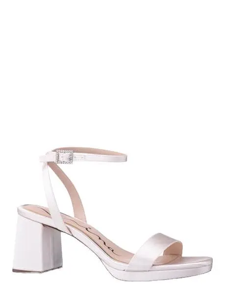 Nina Bergen Ankle Strap Sandal - Ivory
