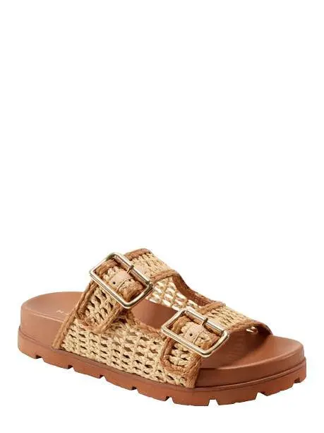 Marc Fisher Mylan Two-strap Sandals - Natural