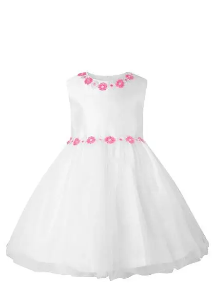 RACHEL RILEY Daisy Tulle Dress - White