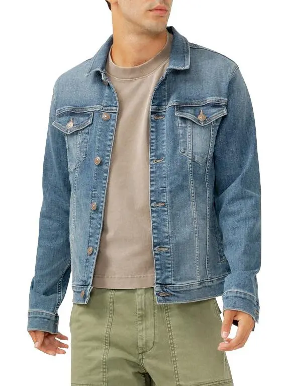 SILVER JEANS CO. Denim Trucker Jacket - Indigo