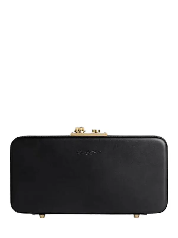 GIANVITO ROSSI Vali Clutch Bag - Black