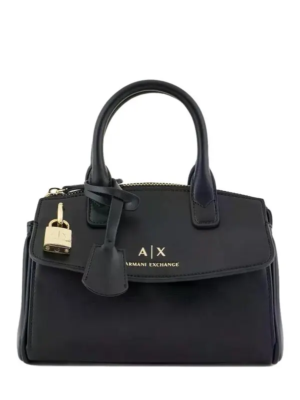 Armani Exchange Logo-print Tote Bag - Black