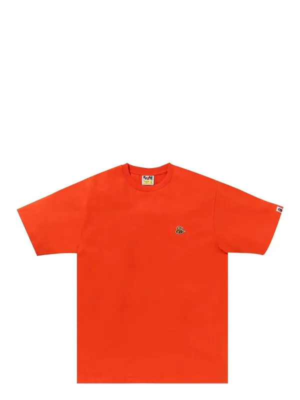 A BATHING APE Bee One Point Tee - Orange