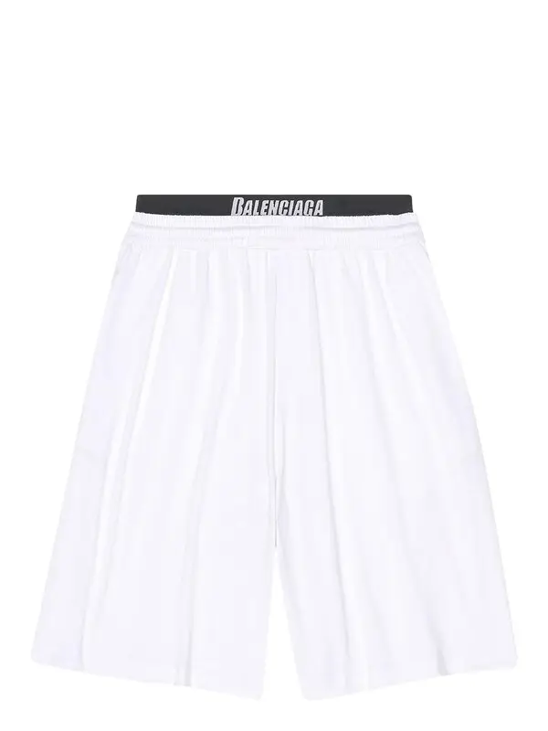 Balenciaga Swim Shorts - White