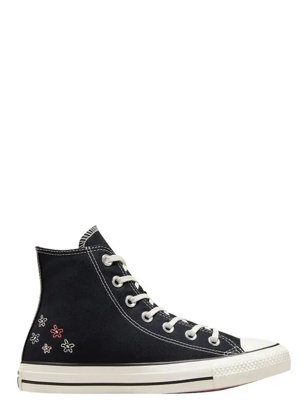 CONVERSE Chuck Taylor All Star High 'embroidered Little Flowers - Black